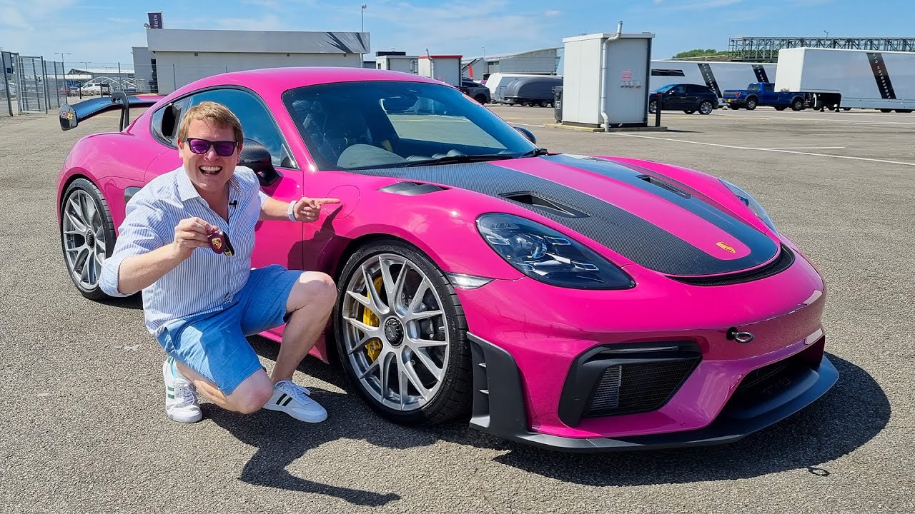 GREATEST PORSCHE EVER! First Drive in New Cayman GT4 RS - Plus JCR ...