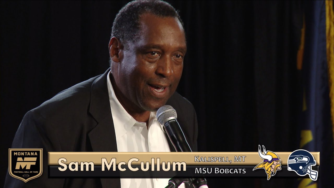 Montana Football Hall of Fame Sam McCullum Acceptance Speech 2018 - YouTube