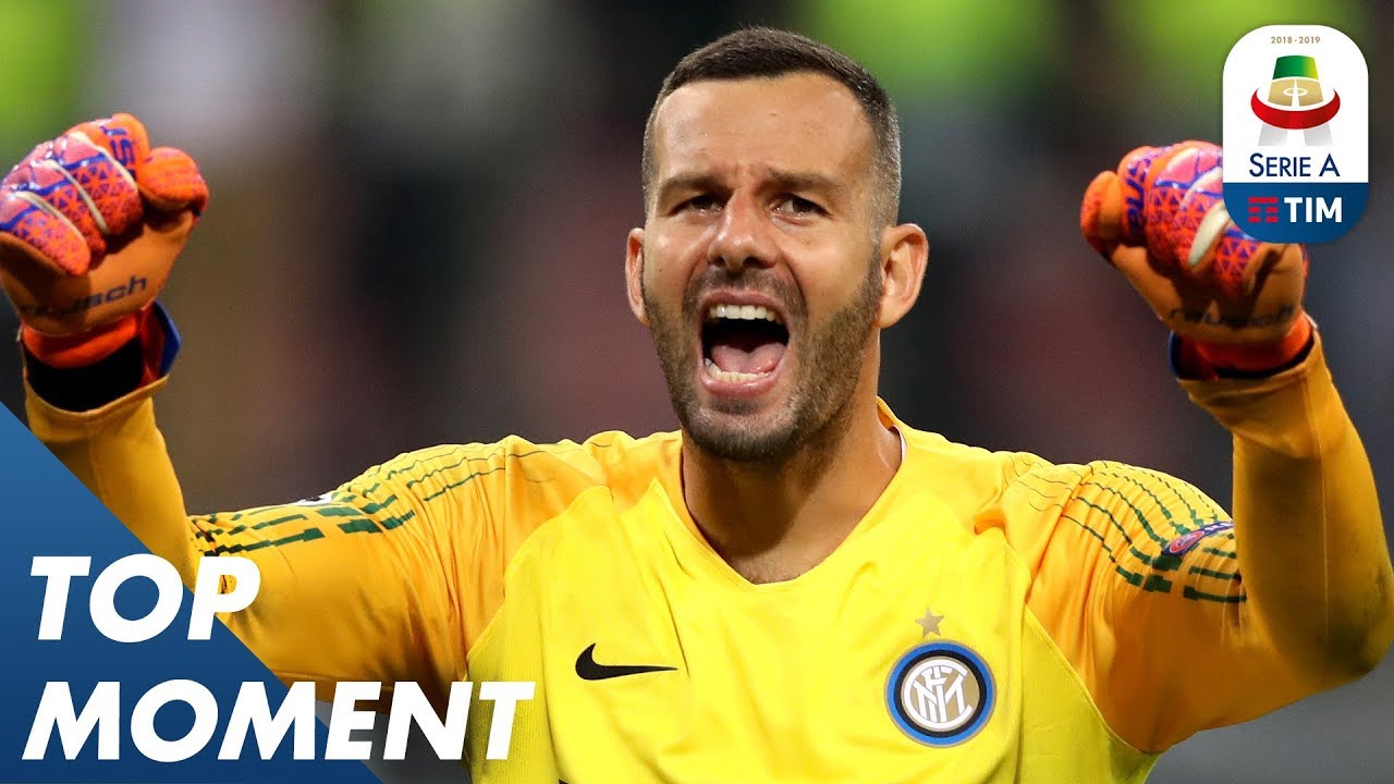 Incredible Handanovic Save! | Inter 2-1 Fiorentina | Top Moment | Serie ...