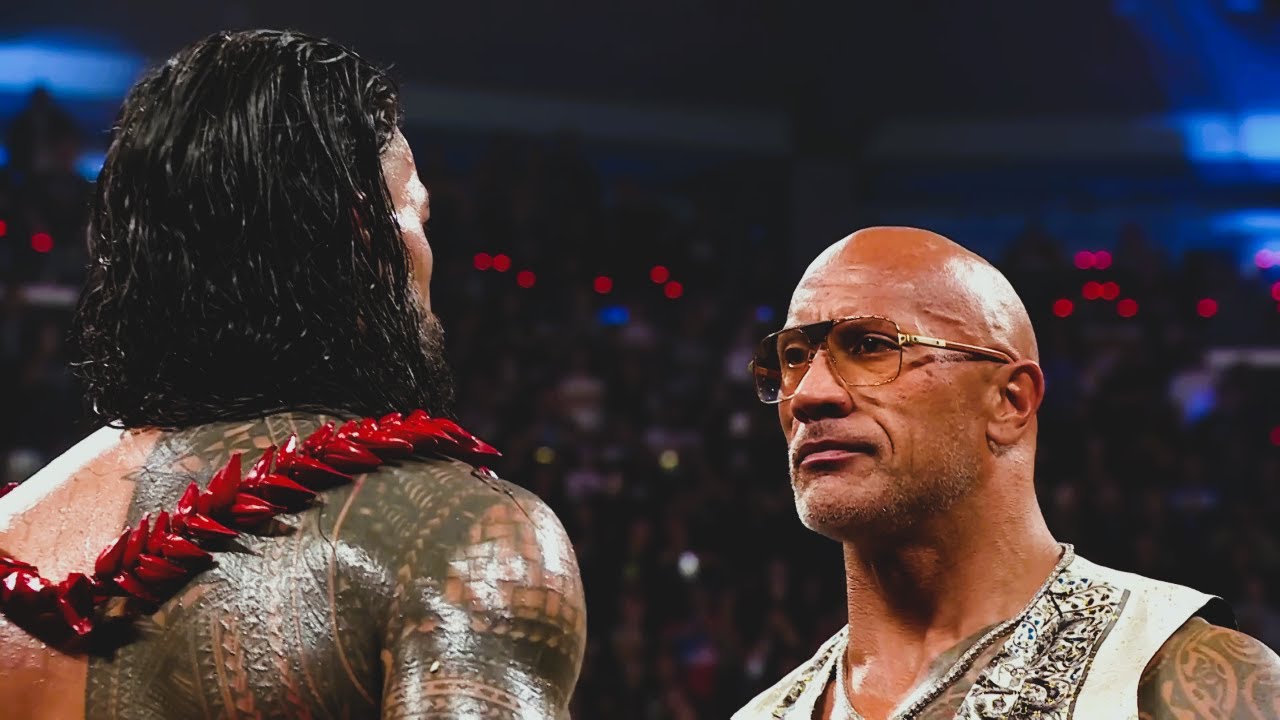 THE ROCK crowns the one and only true TRIBAL CHIEF - YouTube