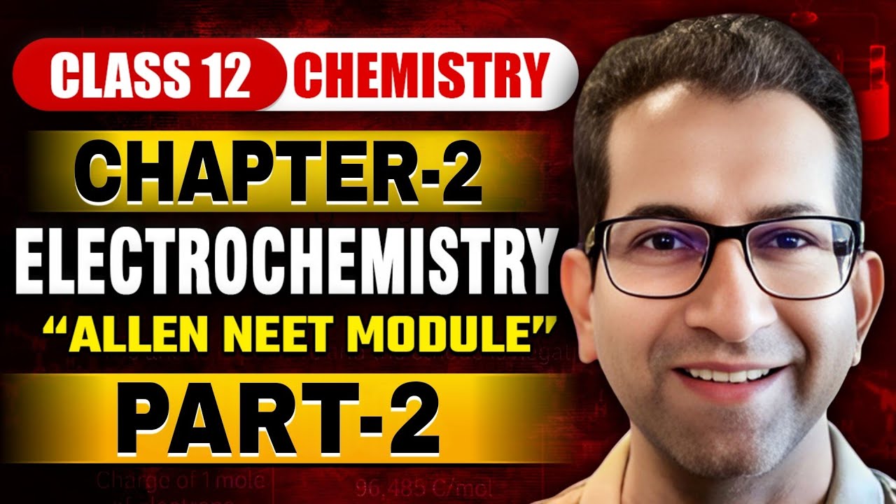 Electrochemistry, ALLEN | NEET Module Solution STD-12, Ex-1 Part- 2, Chemistry Solution #neet # ...