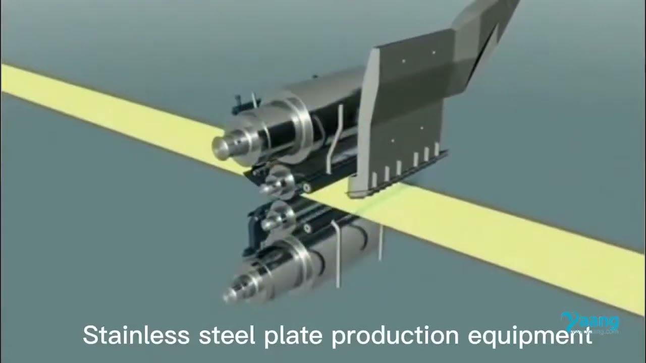 The manufacturing process of steel plate - YouTube
