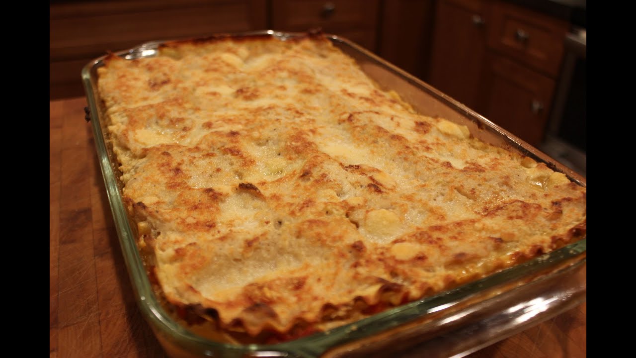 lasagne assembly - YouTube