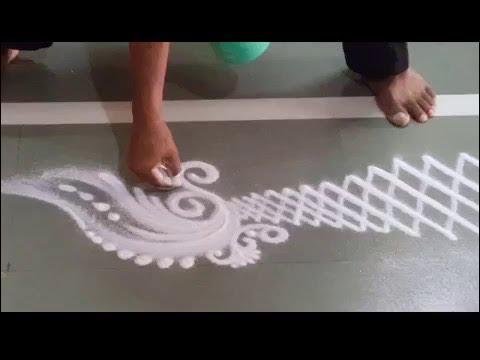 Creative Rangoli patterns Innovative rangoli Rangoli making Learn ...