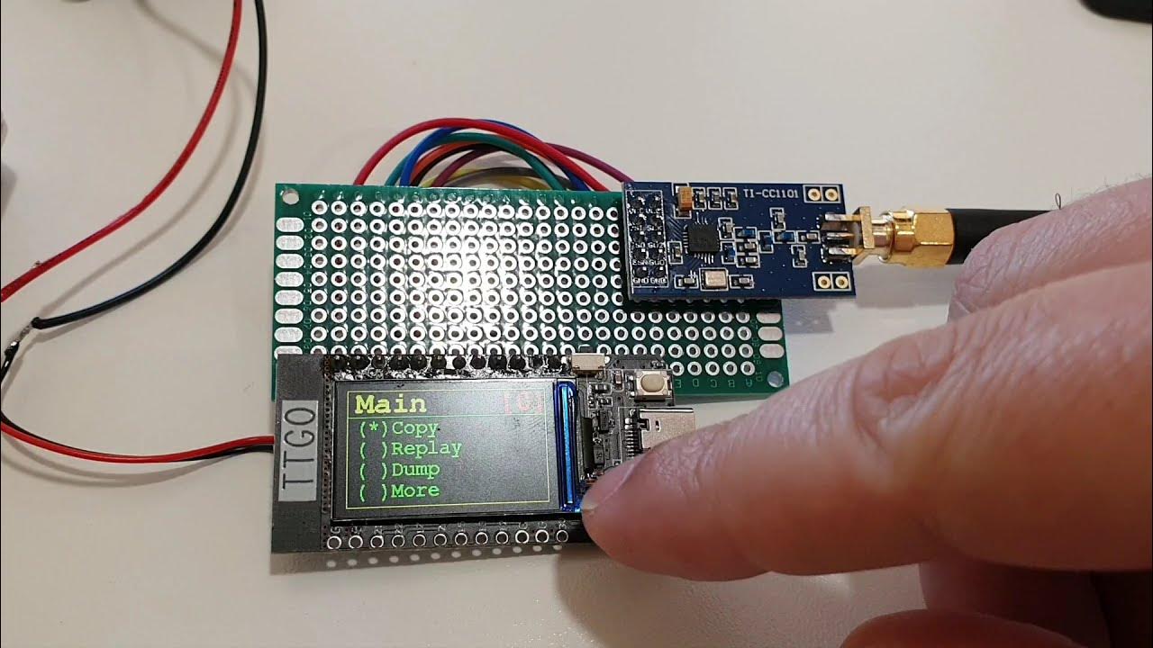 Project IO433 simple demo - YouTube
