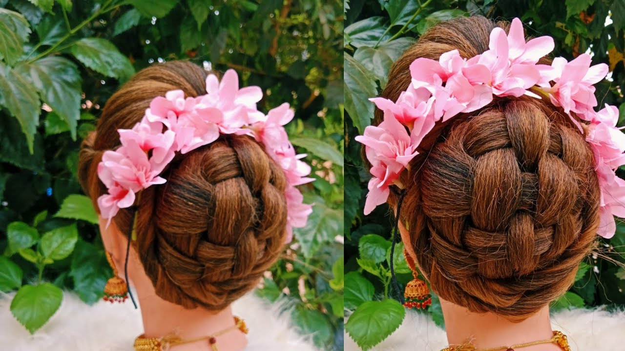 basket hairstyle | hairstyle for beginners @Luxyhairstyles - YouTube