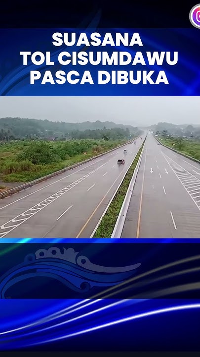 Suasana Tol Cisumdawu Seksi 2-3 Pasca Dibuka - YouTube