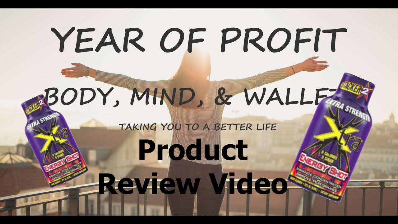 Stacker 2 Energy Shot Product revue Year of Profit Podcast - YouTube