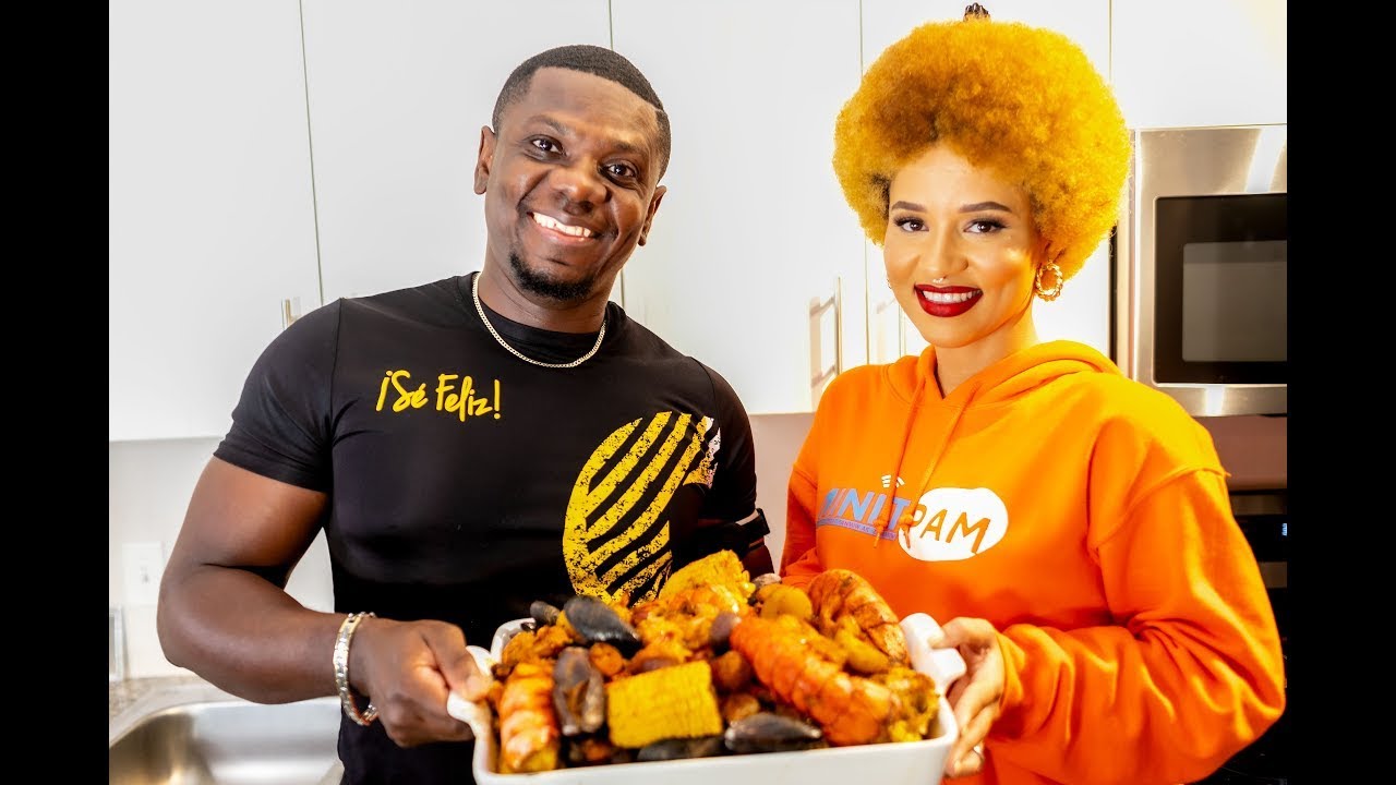#Seafood ak Chèf Gaspard epi atis Fatima - YouTube