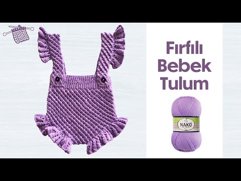 Fırfırlı Bebek Tulum