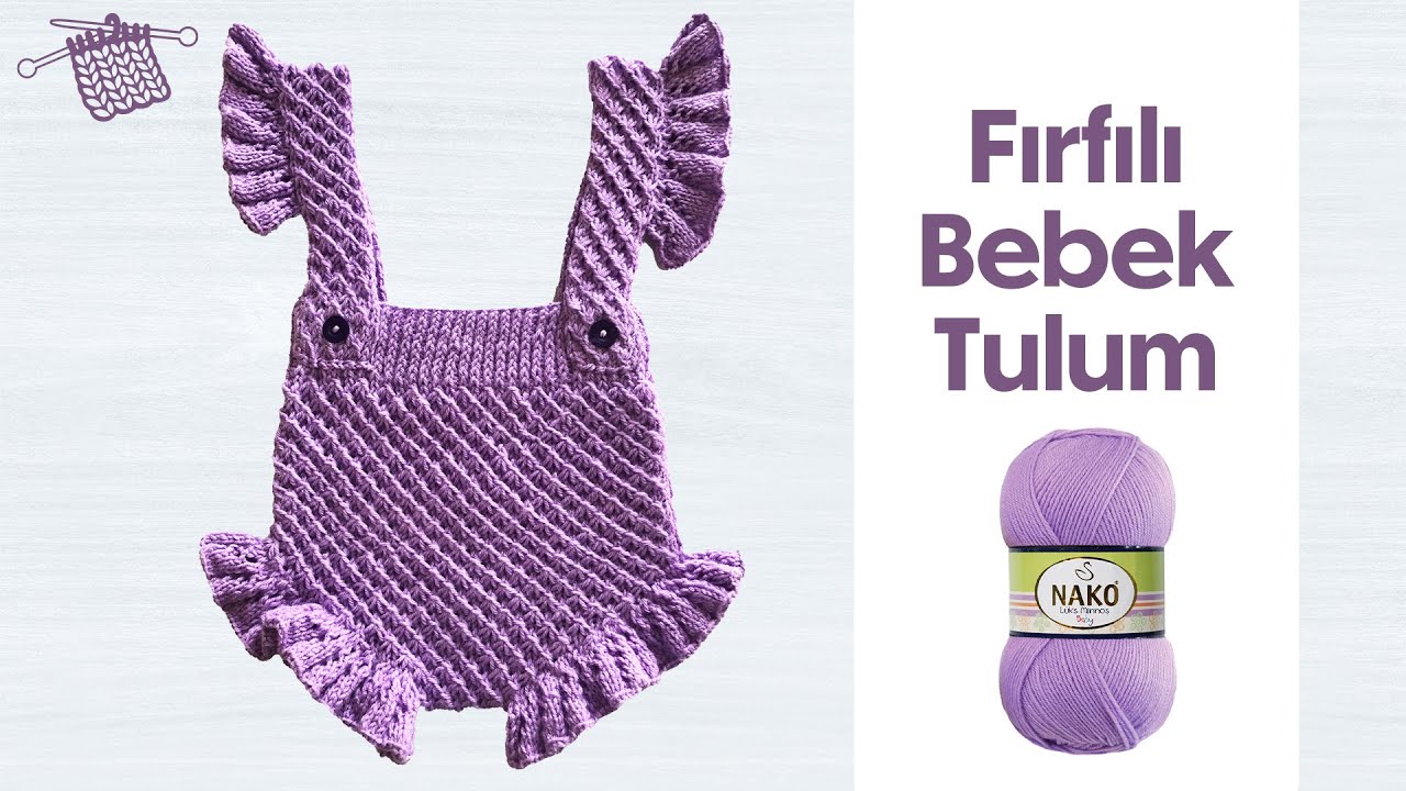 Fırfırlı Bebek Tulum - YouTube