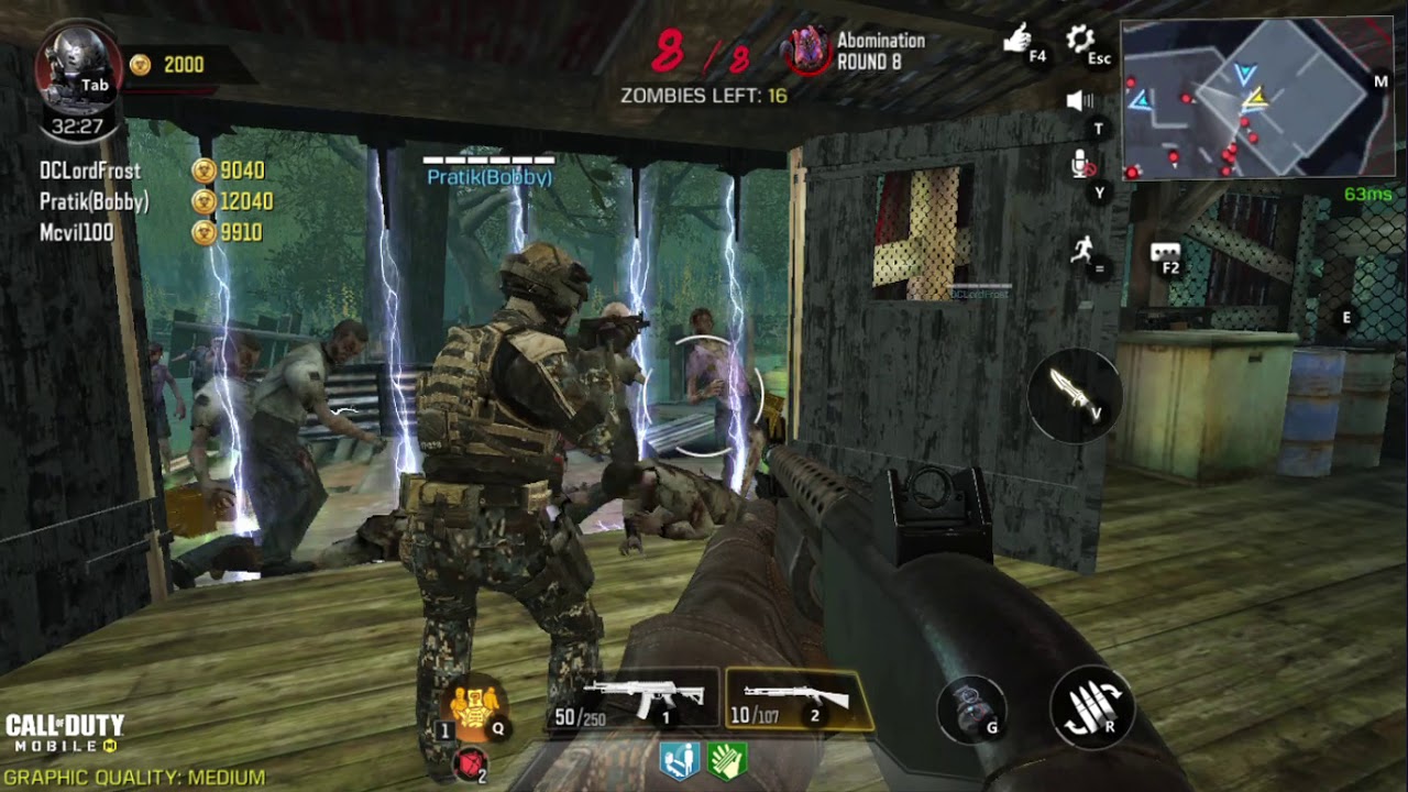 Call of Duty Zombies Mods Game Play - YouTube