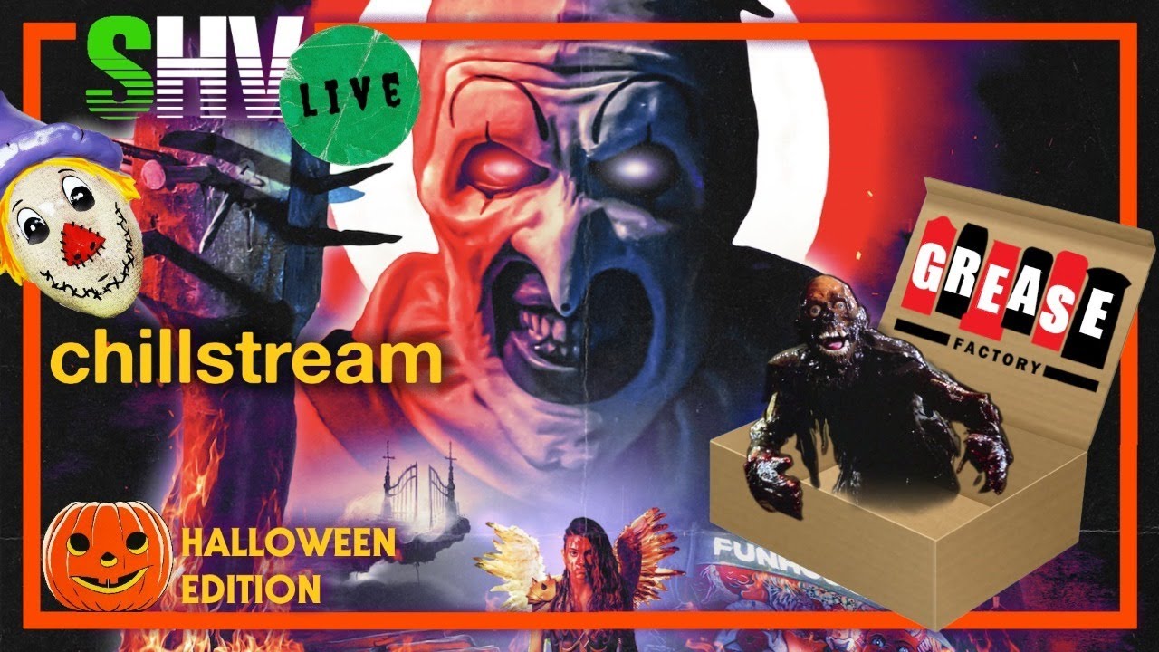 greasy 4k unboxing + chillstream | SHV Halloween Edition | - YouTube