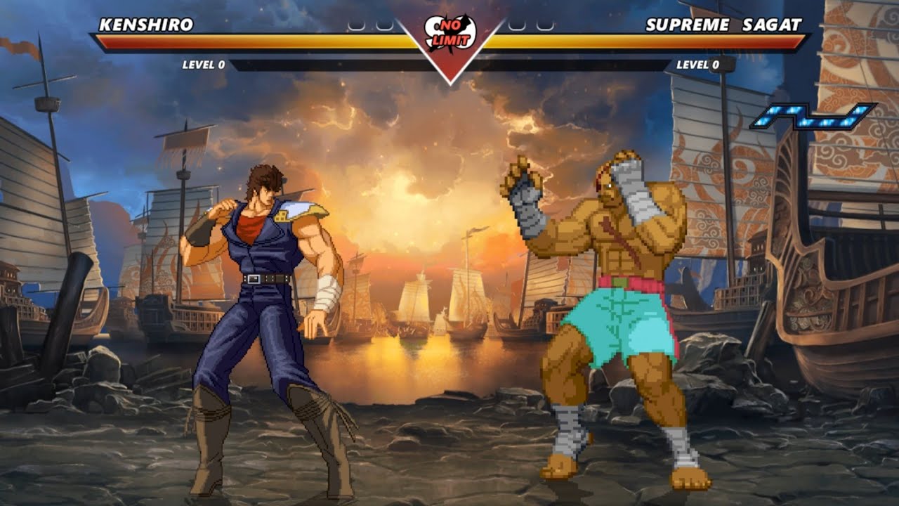KENSHIRO vs SUPREME SAGAT - The most epic fight - YouTube
