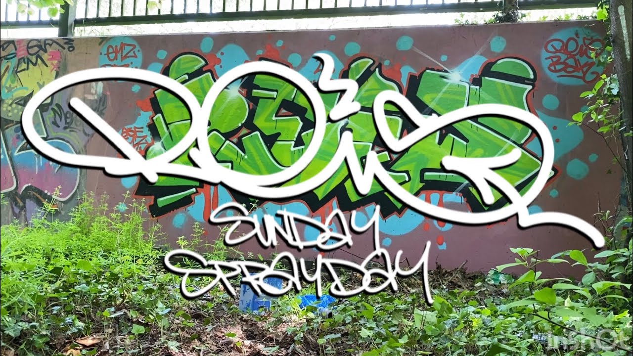 Sunday Sprayday Ep. 59 - holographic sticker effect chrome graffiti ...