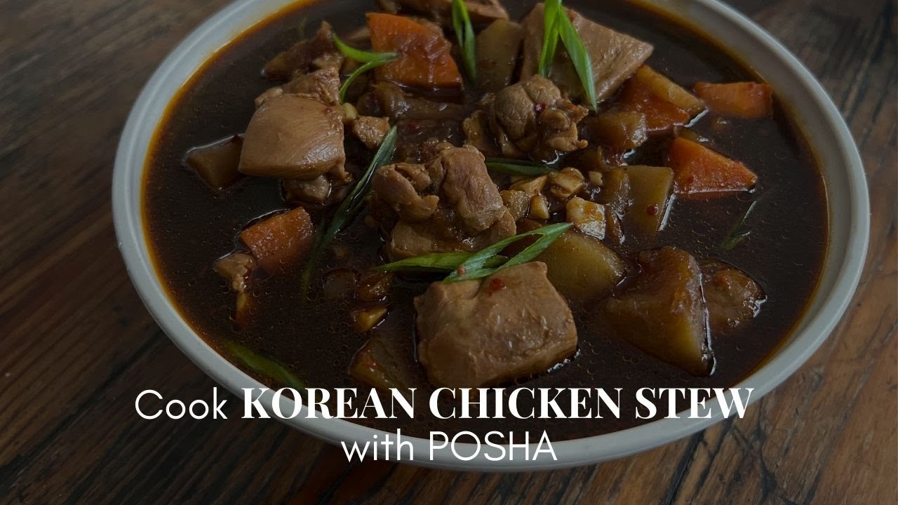 Cooking Robot Makes Korean Chicken Stew | Posha Kitchen Robot | Nymble ...