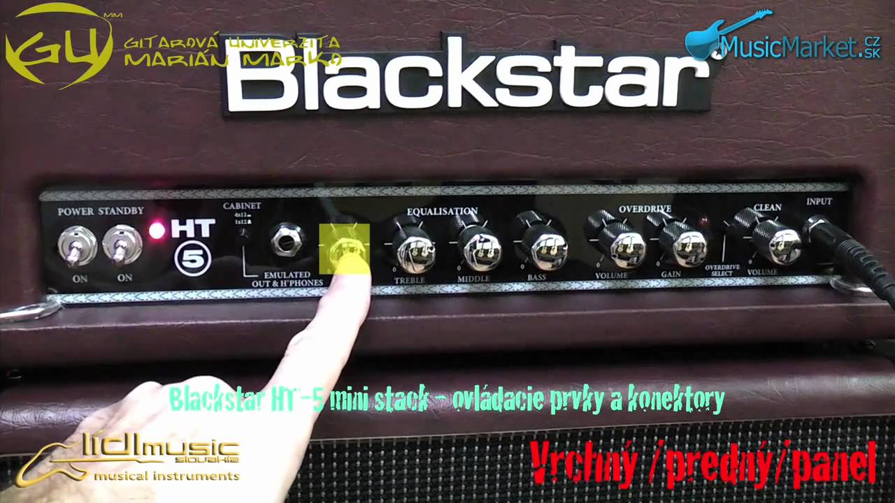 0287_Blackstar HT-5 "The Artisan" kombo & mini stack - YouTube