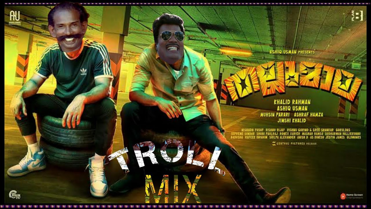 Manavaalan Thug song troll mix|Thallumala song malayalam troll mix ...