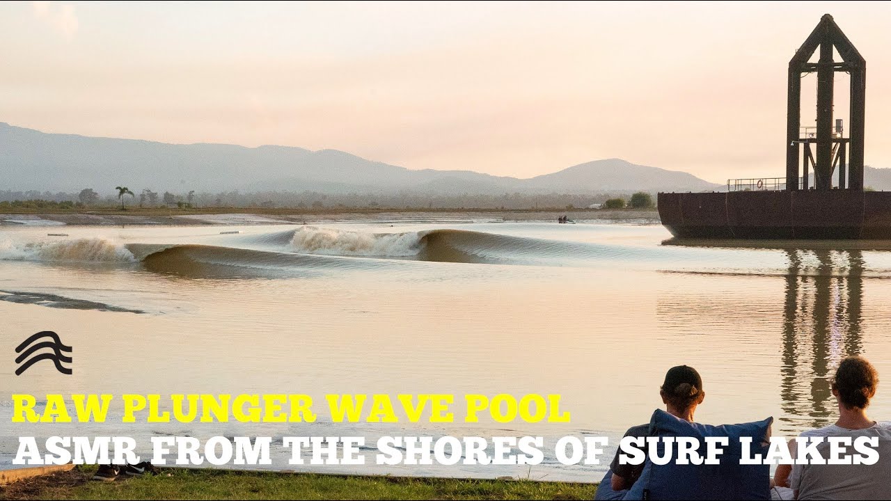 Surf Lakes wave pool in the raw - YouTube