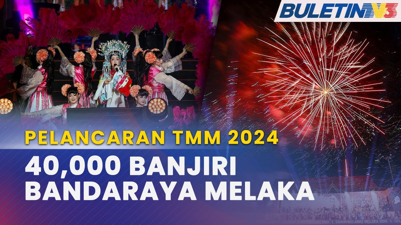 TAHUN MELAWAT MELAKA 2024 | Penuh Warna-Warni, 40,000 Meriahkan ...