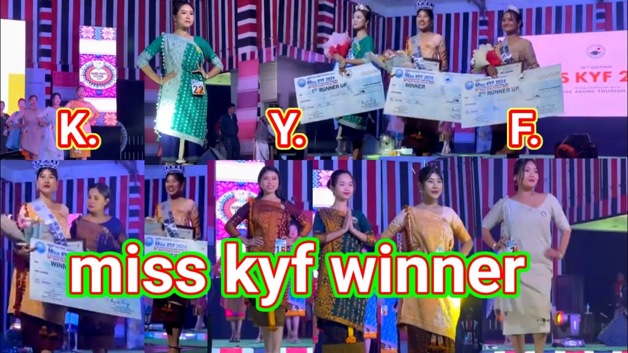 miss kyf winner 2024||miss kyf 2024||karbi cultural dress fashion show#vlog #timungchannel - YouTube