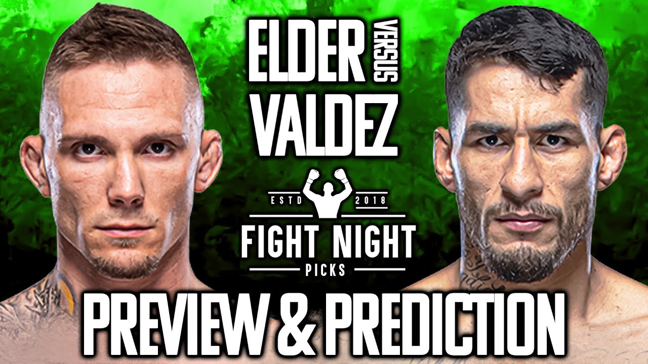UFC Fight Night: Evan Elder vs. Genaro Valdez Preview & Prediction ...