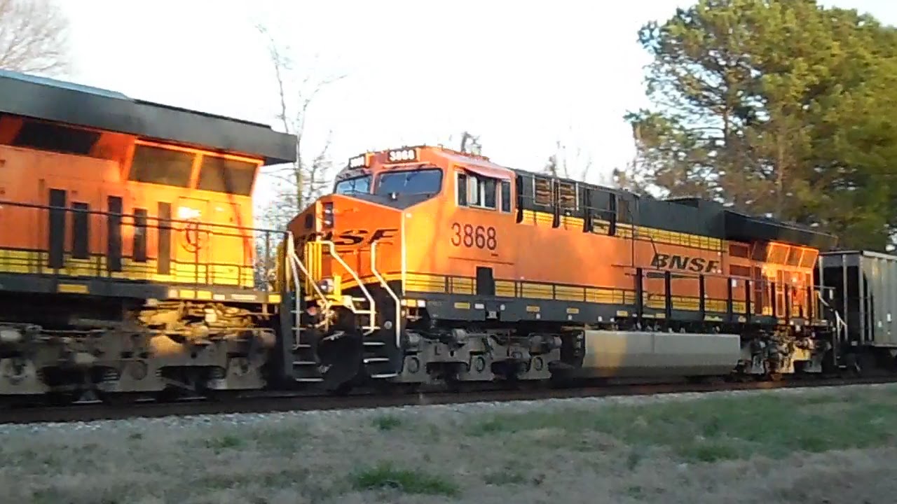 NS 799 with BNSF ES44C4 and ET44C4! - YouTube