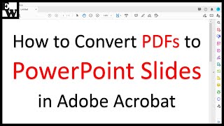 Convert pdf to ppt adobe acrobat 8 professional - dictionarylsa