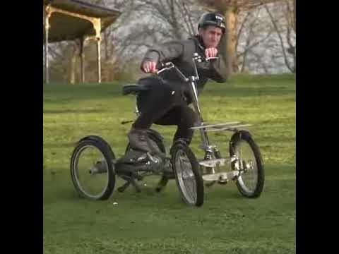 Четырехколесный велосипед - YouTube
