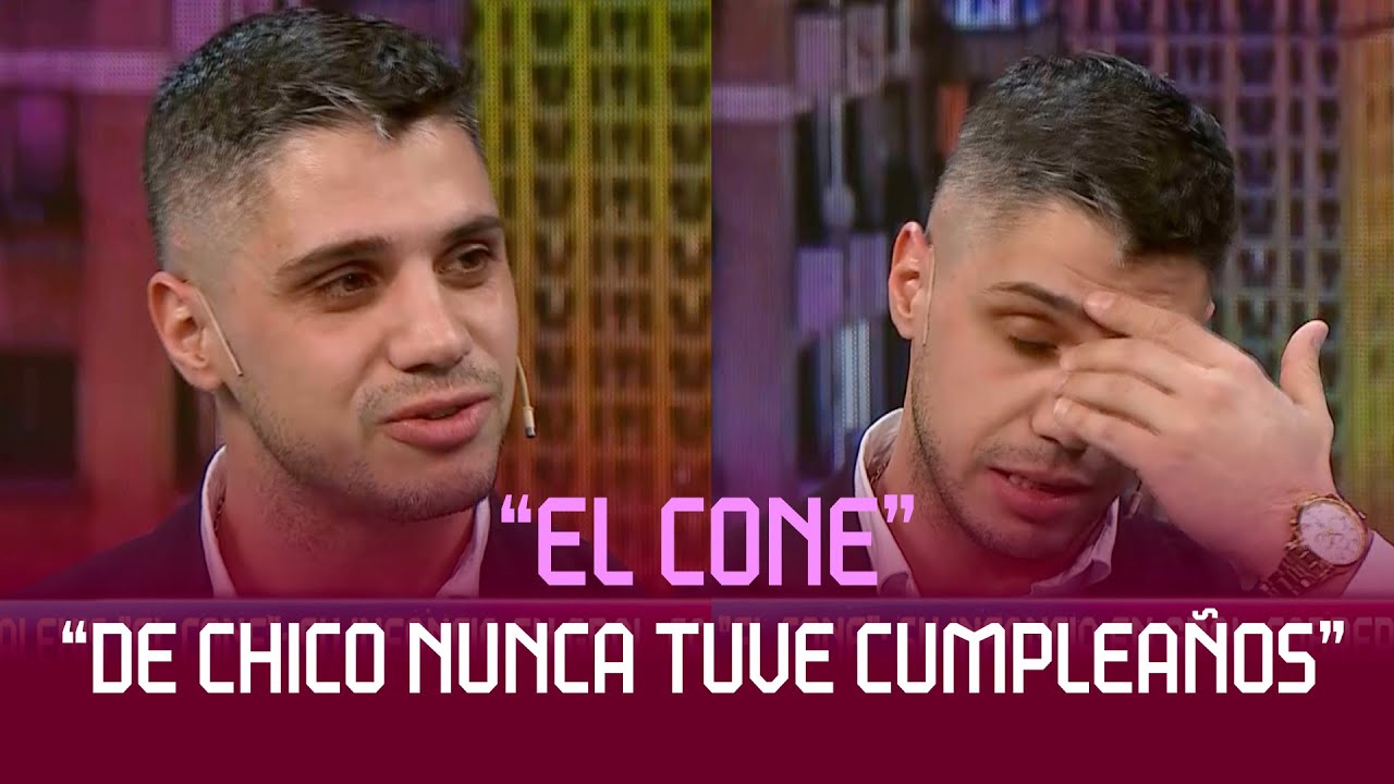 ¡Las lágrimas de "EL CONE"! Emocionado al hablar de su familia - YouTube