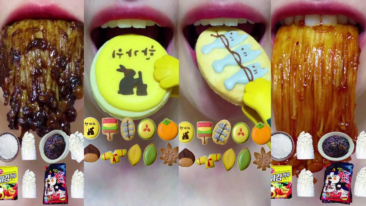 Kompilasi Video 당비 Dangbee EATING Mashup , ASMR bibir memuaskan ...