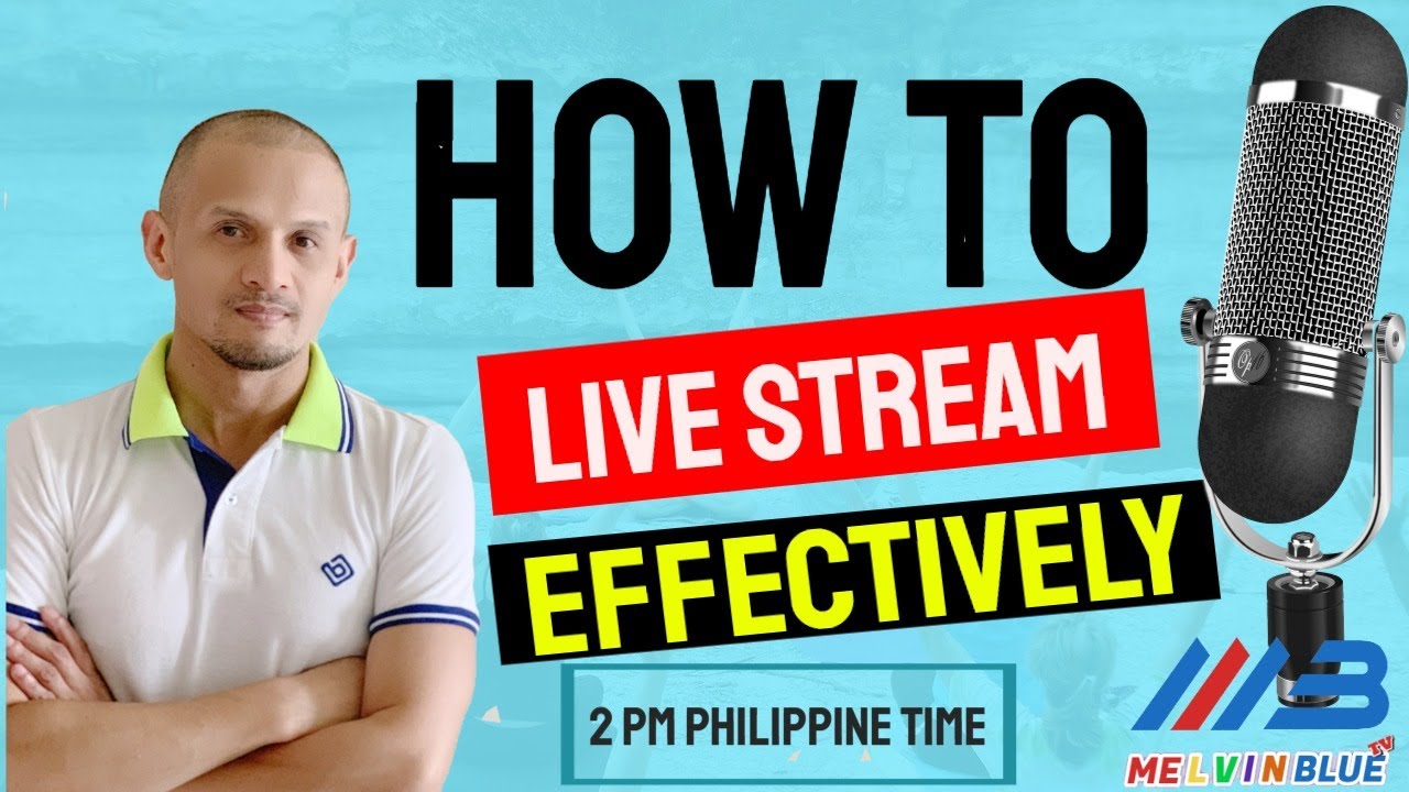 How To Live Stream Effectively - YouTube