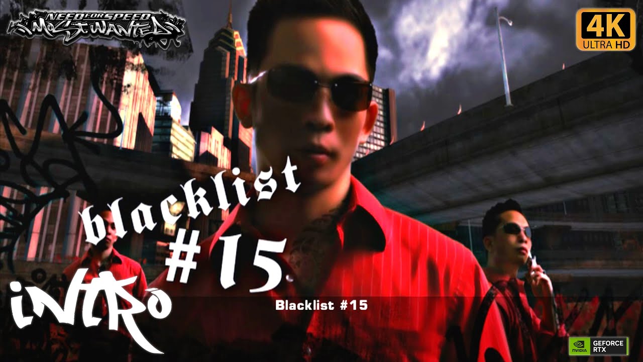 Need For Speed: Most Wanted - Blacklist #15 Sonny - Intro and Race ...