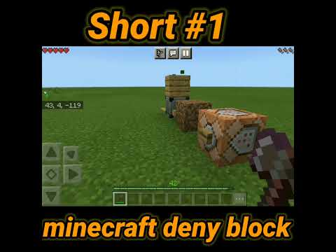 minecraft deny block use commands and breaking area build #Short #1 ...