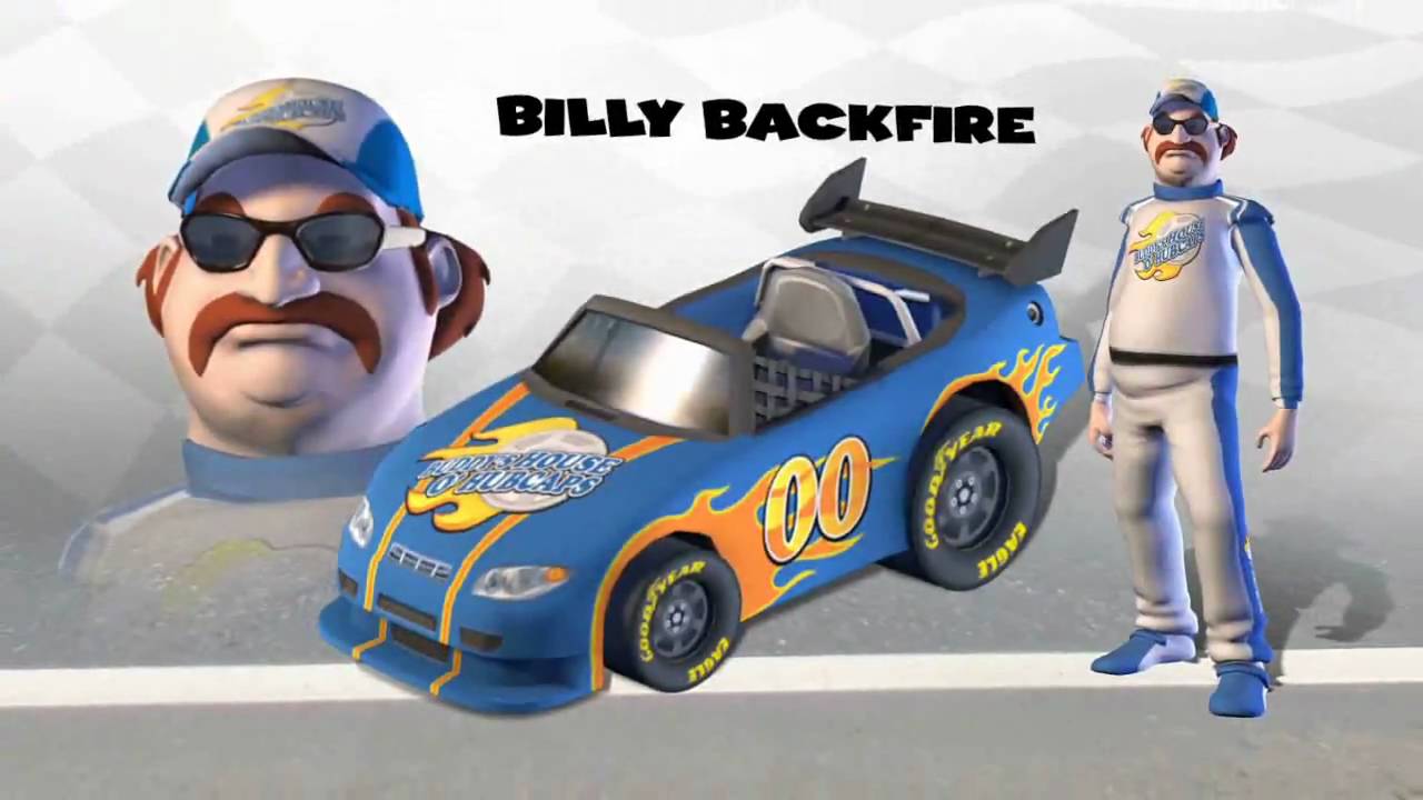 VGcaster reviews: Nascar Kart Racing Outsiders Trailer (HD) - YouTube