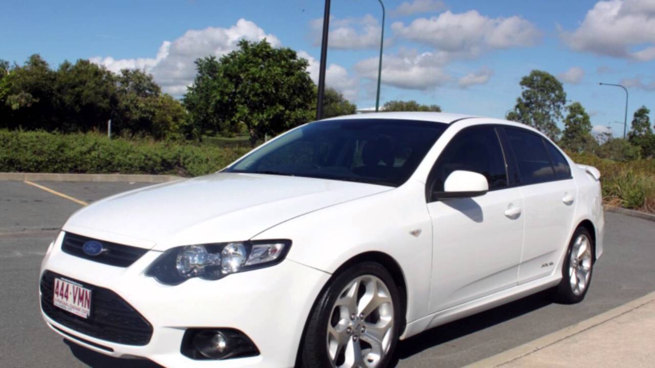 2012 Ford Falcon FG MkII XR6 White 6 Speed Sports Automatic Sedan - YouTube