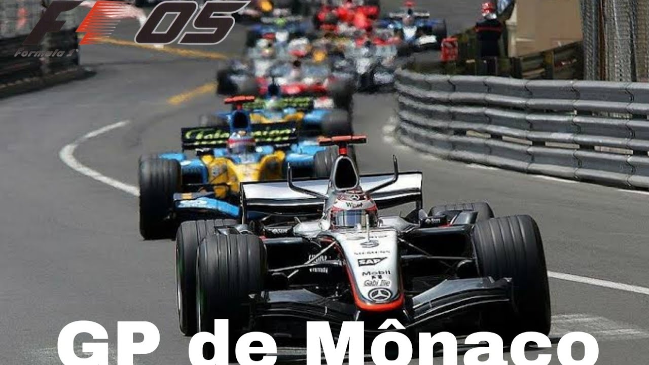 GP de Mônaco - 6ª etapa - Modo Carreira F1 2005 PS2 #f105 #006 - YouTube