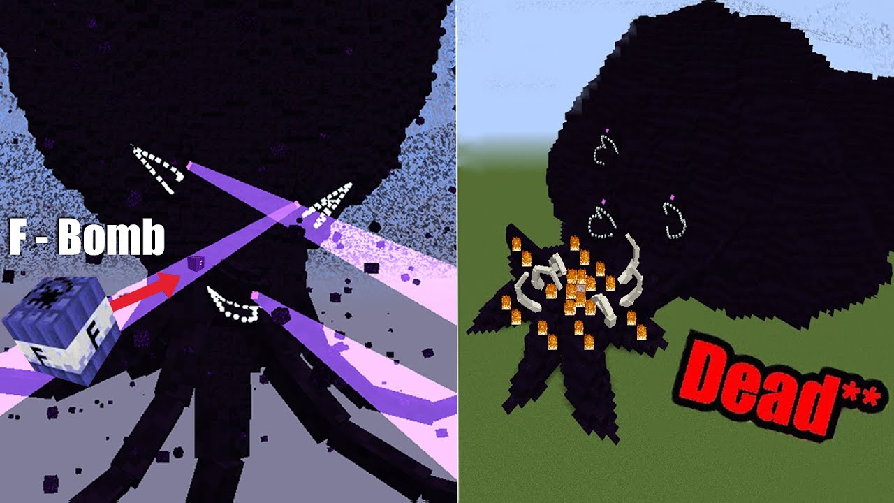 Is it Possible to kill Wither Storm with Formidi Bomb?!?! - YouTube