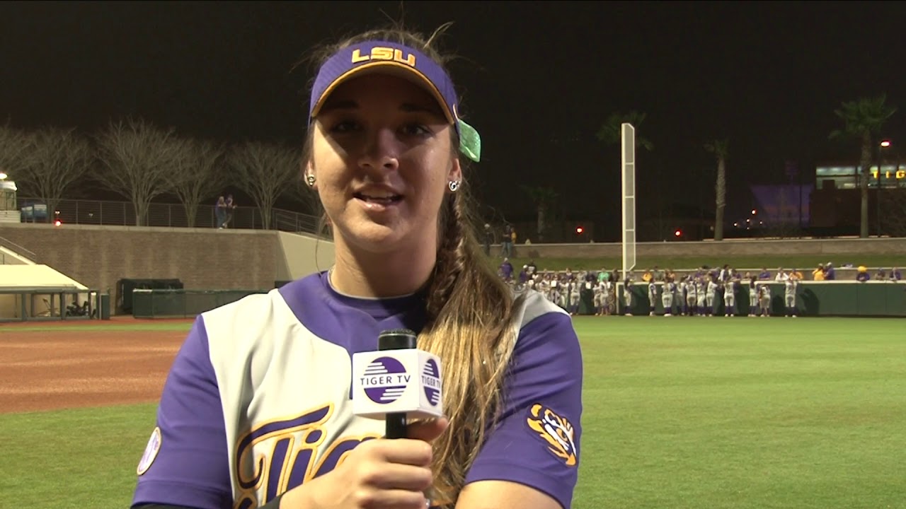 LSU softball redeems themselves in day two of the LSU Invitational ...