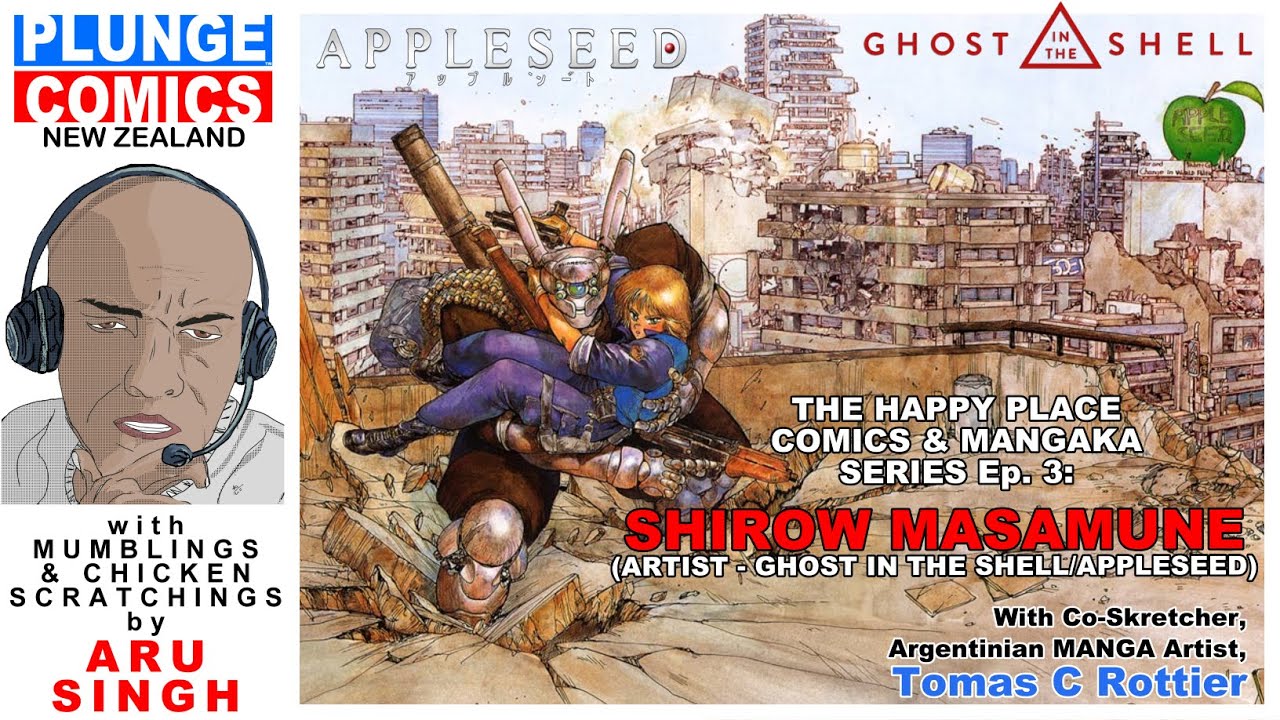 The Happy Place: Comics & Mangaka Series Ep. 03: Ghost in the Shell ...