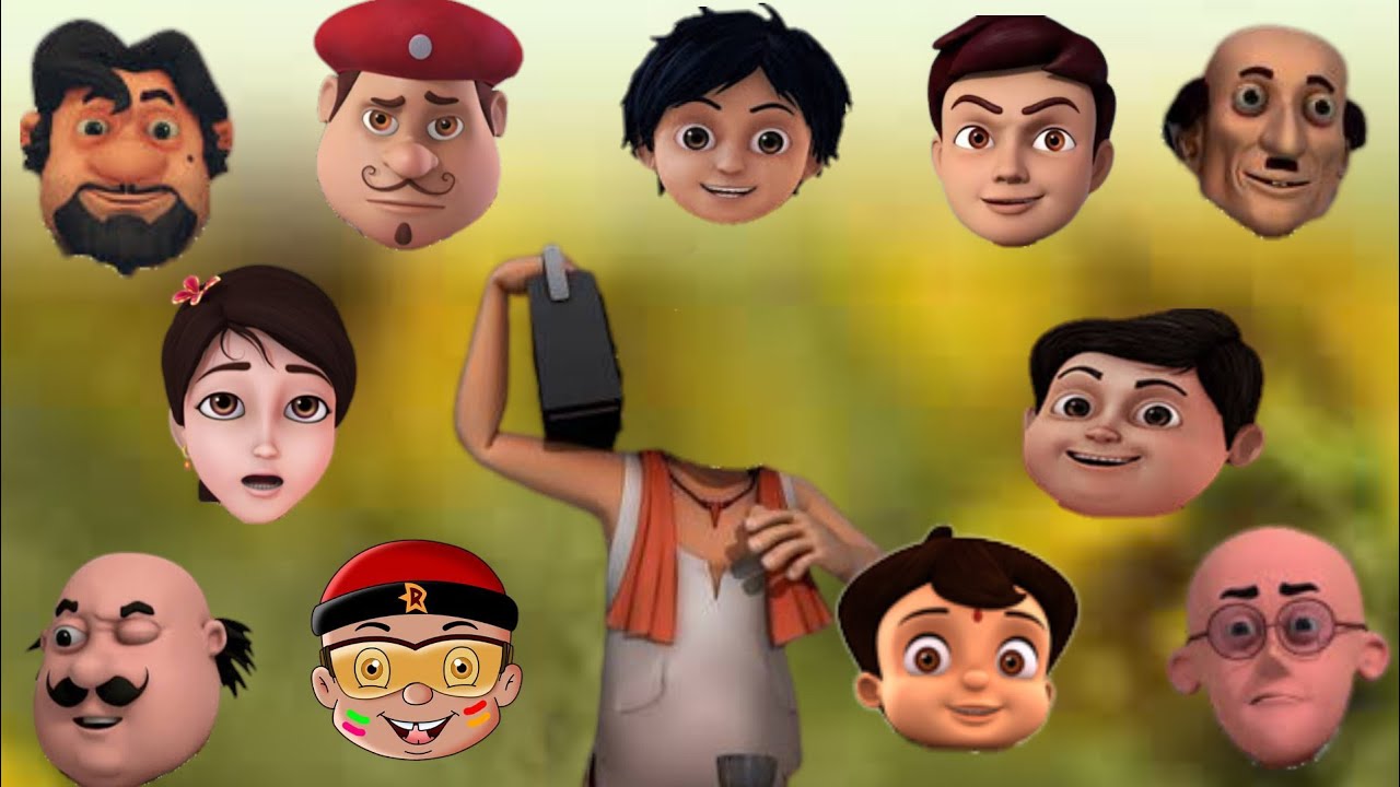 Motu Paltu mighty raju shin chan little singam rudra cartoon game ...