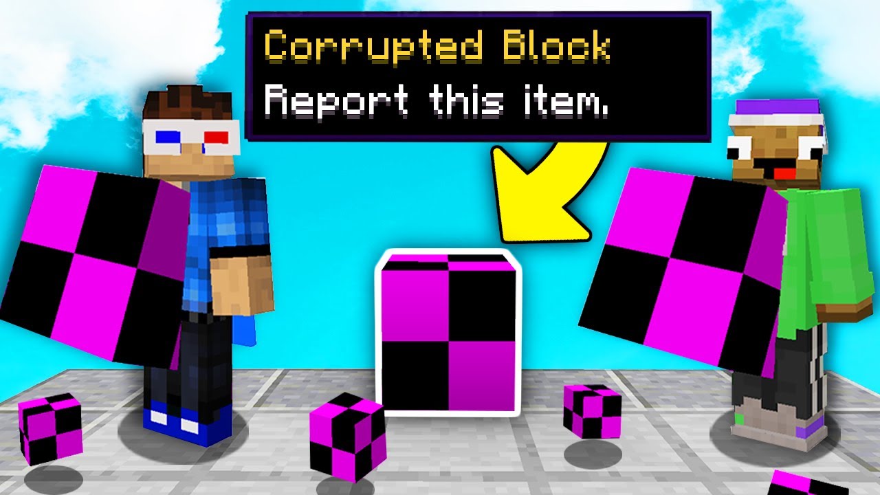 Spawning CORRUPTED BLOCKS in Bedwars - YouTube