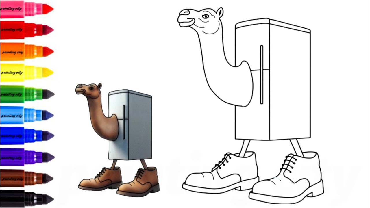 How to Draw Frigo Camello - Easy Step-by-Step Guide - YouTube