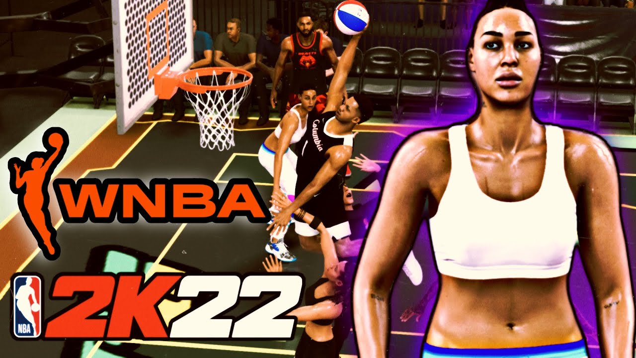 WNBA ALL STARS PULLUP FOR A PARK TAKEOVER|| NBA 2K22 OPEN RUN STREET ...