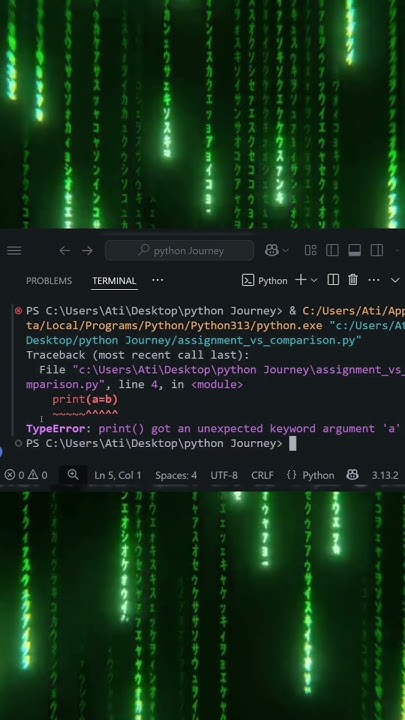 This mistake makes many people quit coding!🔥⚠️💻🚫#python #shorts#viralviedeo# #coding#learnpython ...