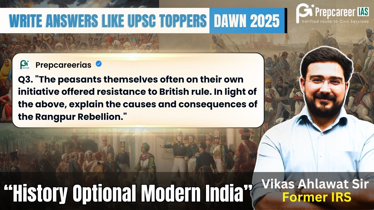 Daily Answer Writing Session | Day-22 | History Optional | UPSC Toppers ...