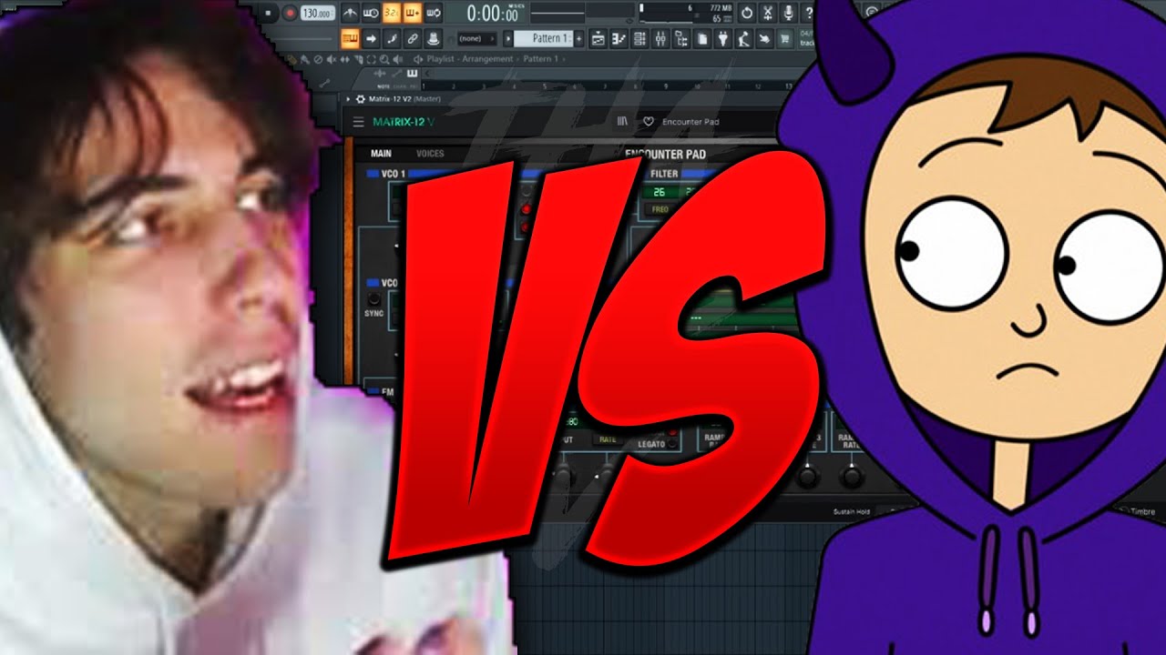 GRENBAUD INVADE LA LIVE DI THA SUPREME E LO SFIDA!! - YouTube