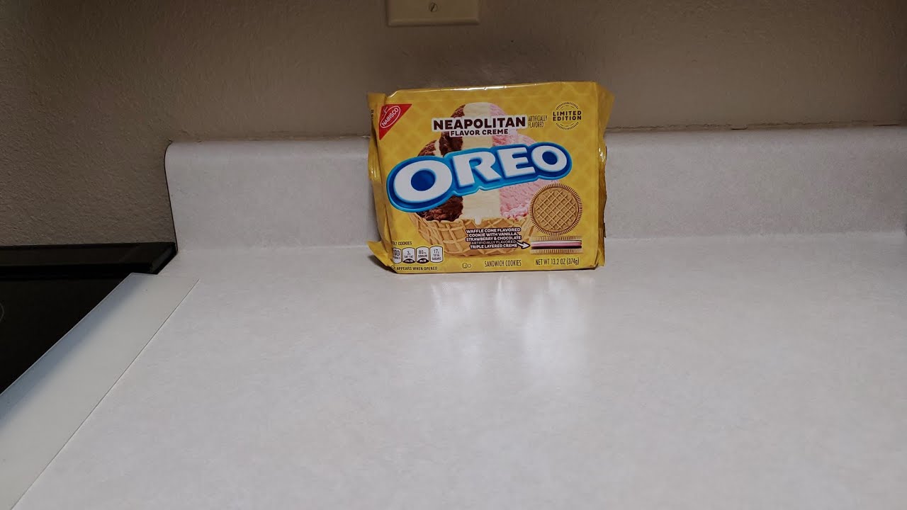 new limited edition neapolitan oreos - YouTube