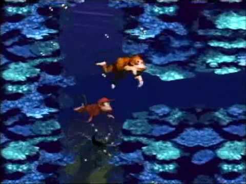 Donkey Kong Country - 101% Walkthrough, Part 20 - Croctopus Chase - YouTube