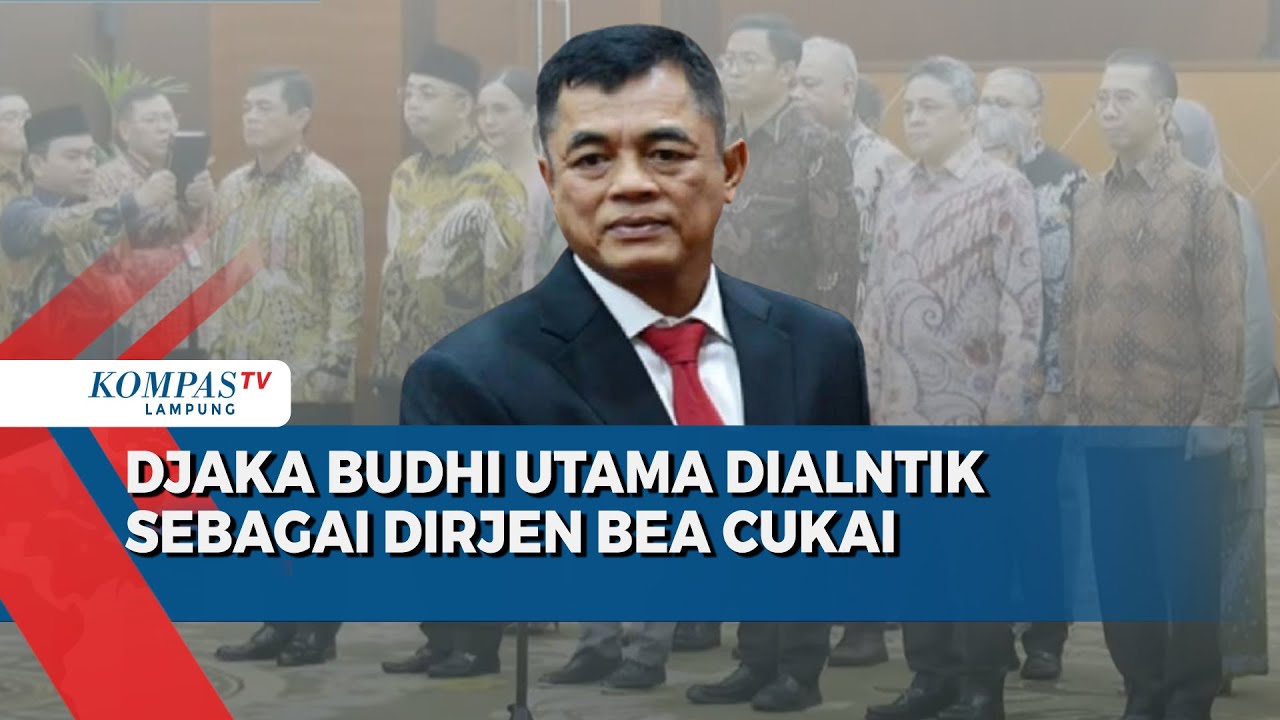 Resmi! Sri Mulyani Lantik Djaka Budhi Utama sebagai Dirjen Bea Cukai - YouTube